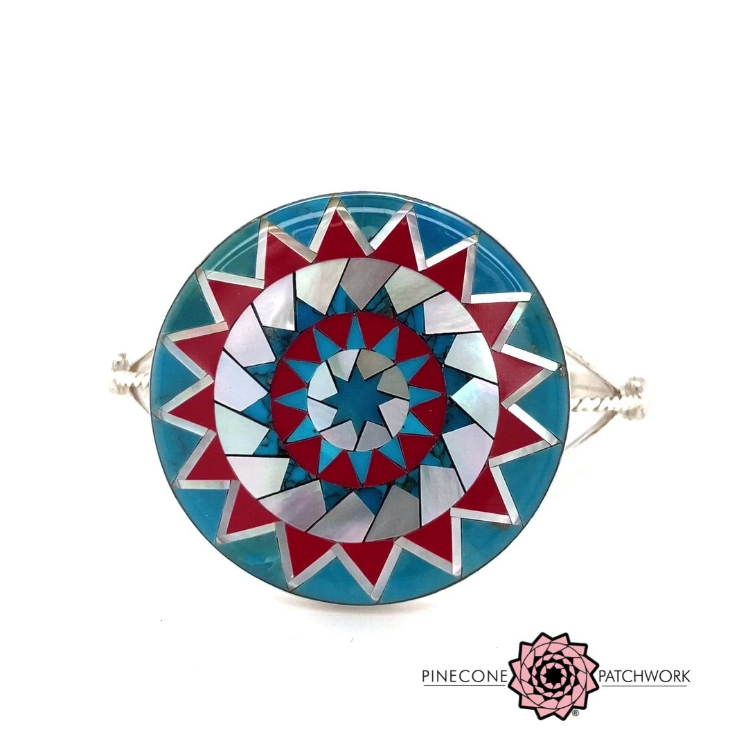 Lumbee Pinecone Patchwork Inlay – LumbeeJewelry.com