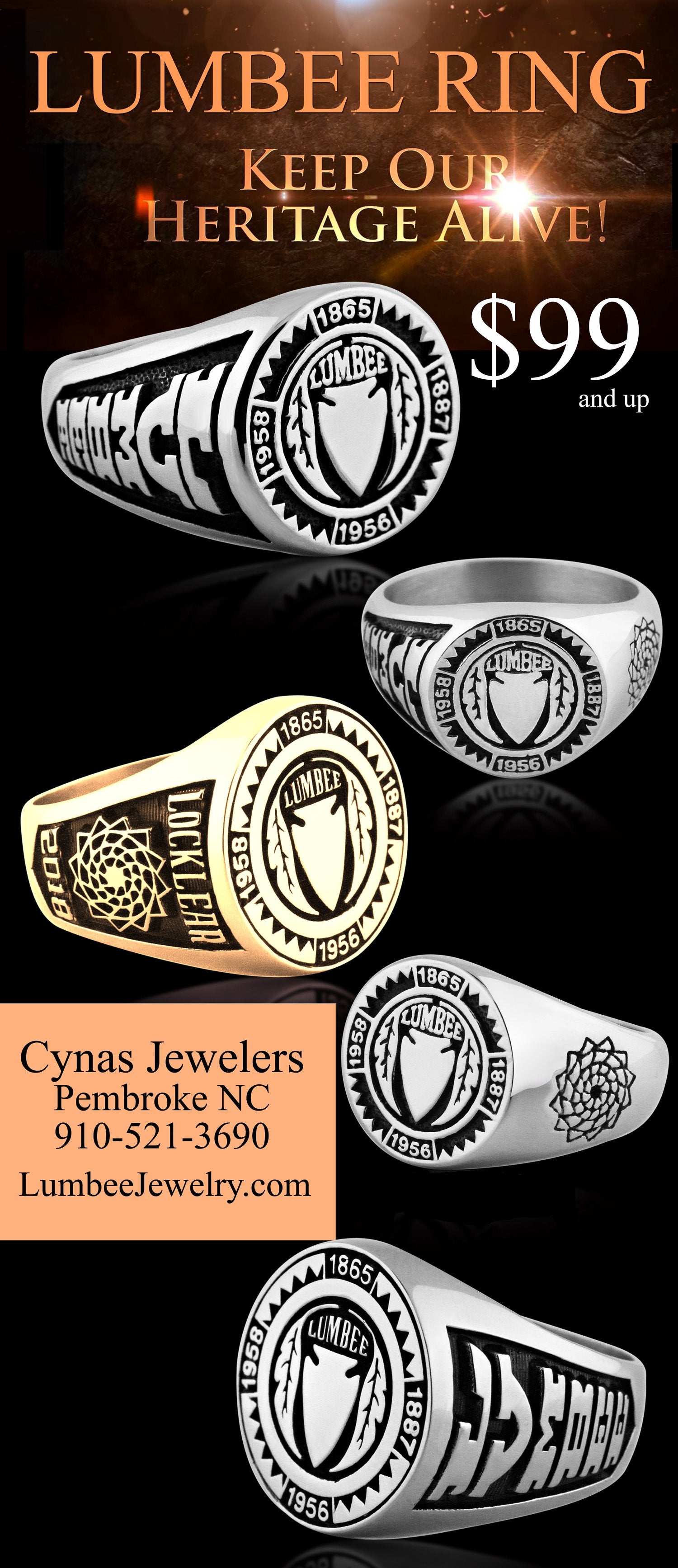 Lumbee Ring - Stainless Steel Rings for Ladies – LumbeeJewelry.com