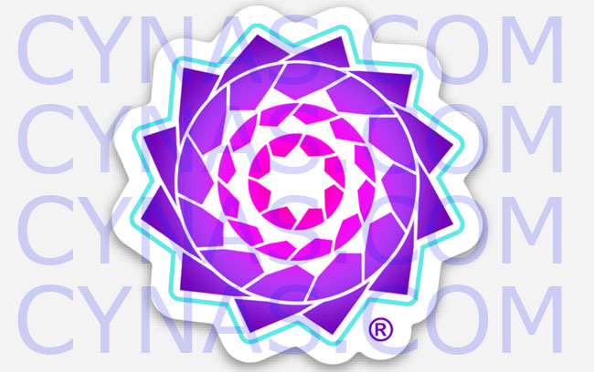 Sticker Pinecone Patchwork Purple Pink Small – LumbeeJewelry.com