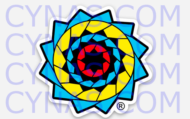 Sticker Pinecone Patchwork Multi Small – LumbeeJewelry.com